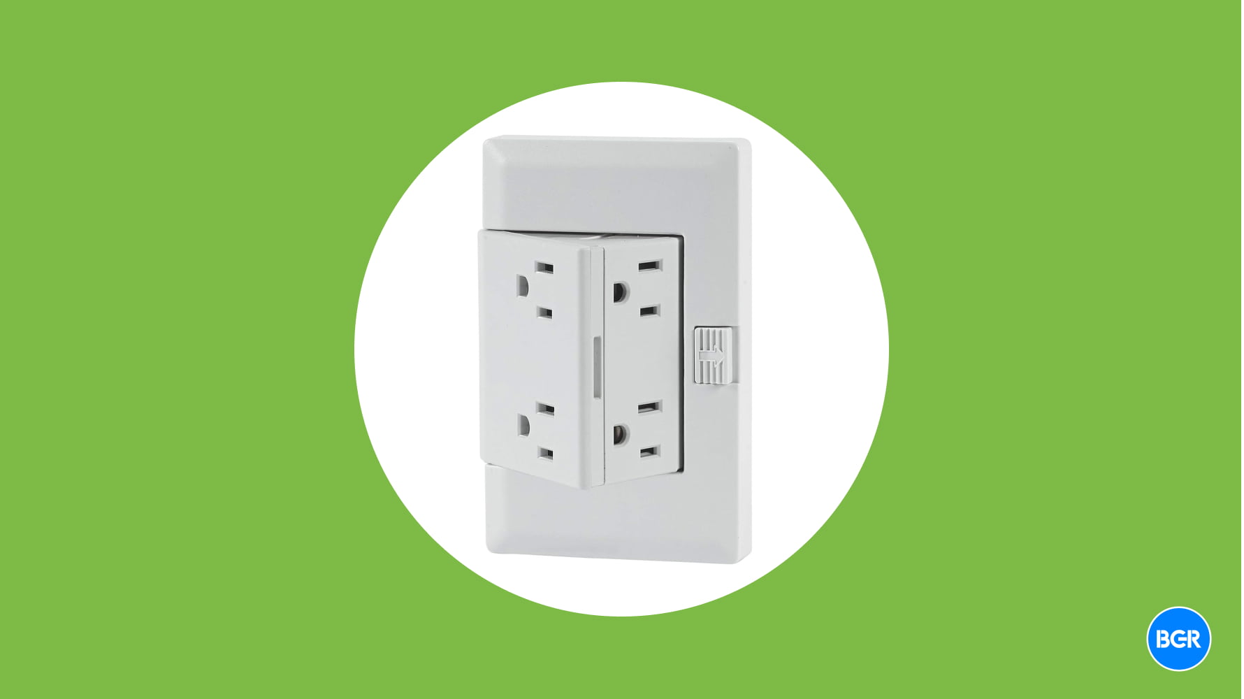 theOUTlet gives you 4 power outlets without an ugly power strip ...